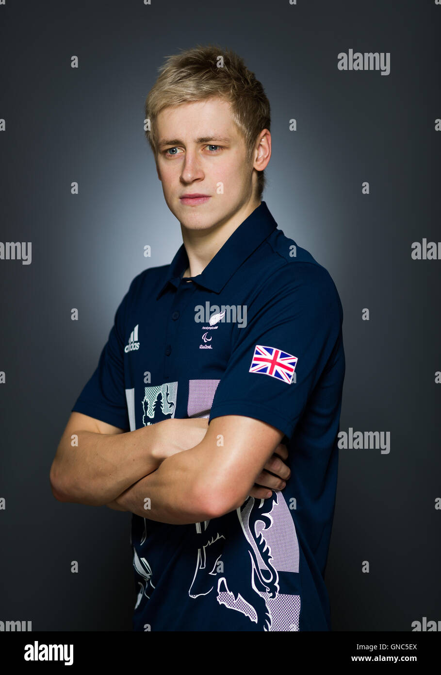 Paralympic GB's Stephen Clegg during a media session at the London ...