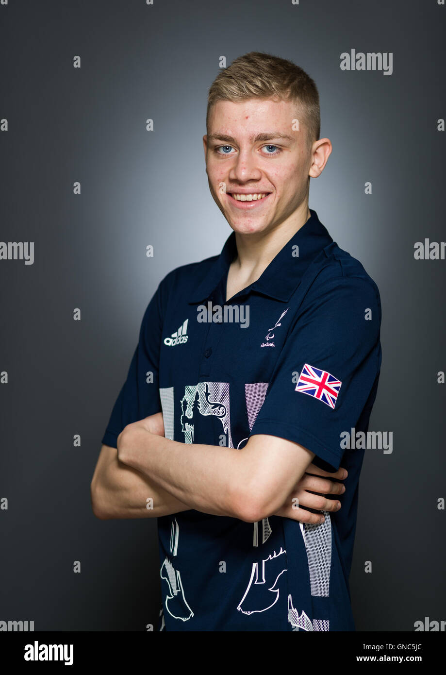 Paralympic GB's Jonathan Booth during a media session at the London ...