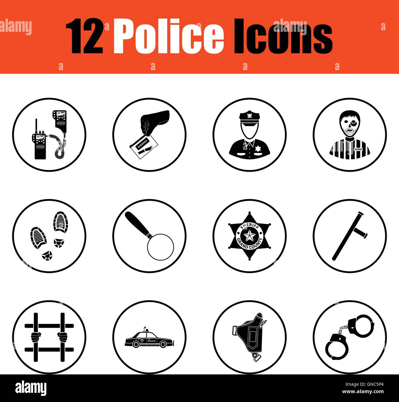 Crime scene investigator camera Stock Vector Images - Alamy