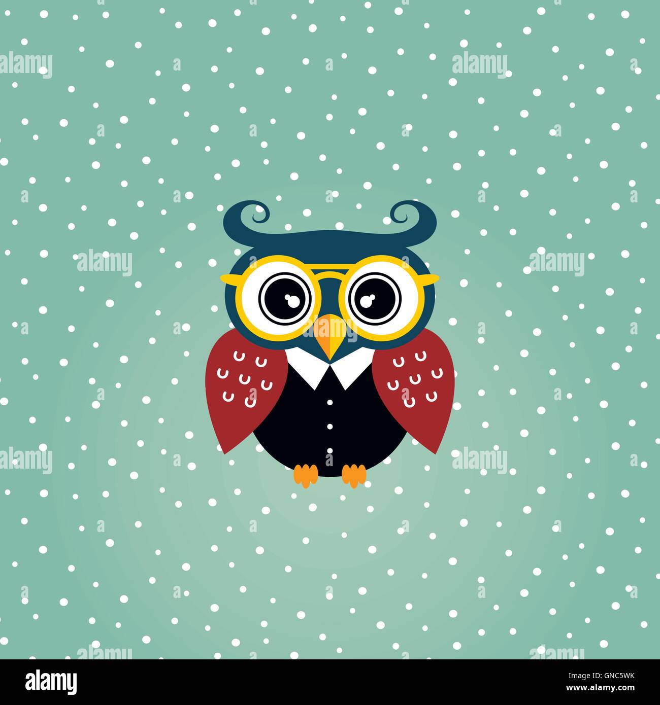 owl art theme Stock Vector Image & Art - Alamy