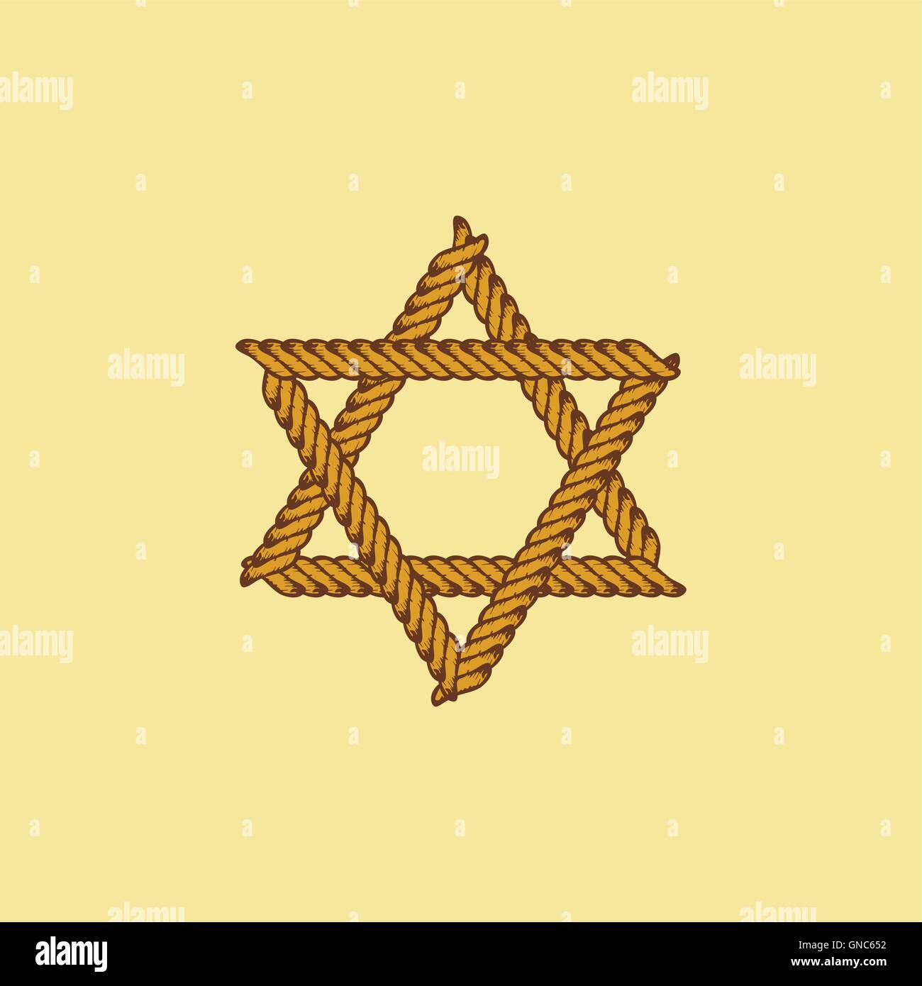 brown rope theme Stock Vector Image & Art - Alamy