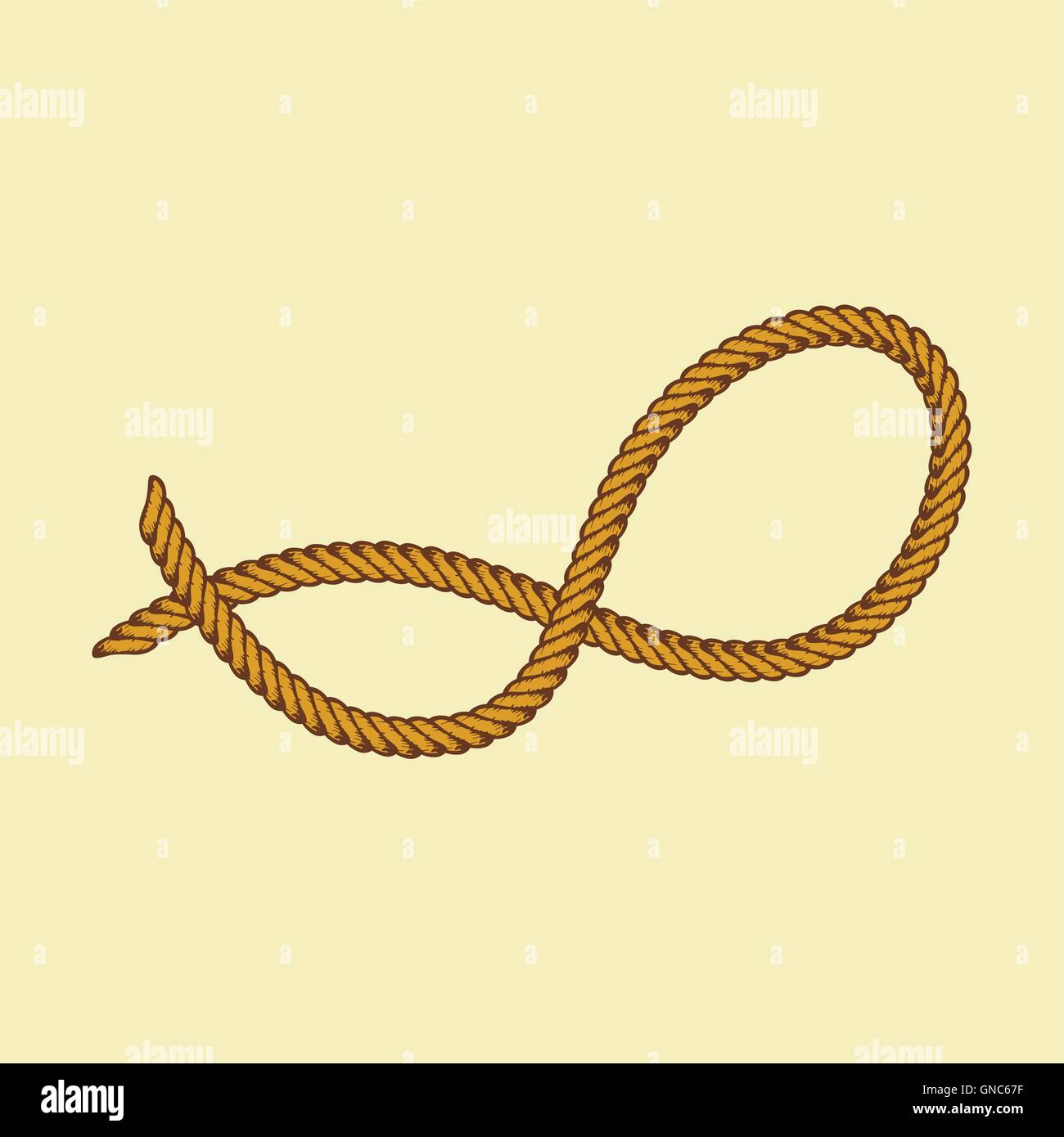 brown rope theme Stock Vector Image & Art - Alamy