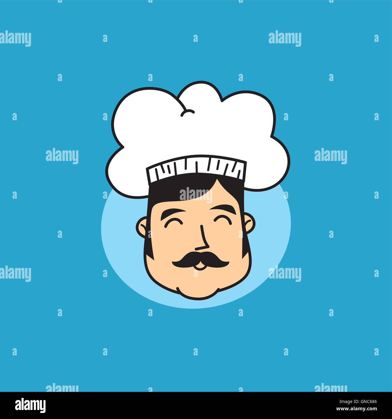 funny cartoon chef Stock Vector Image & Art - Alamy