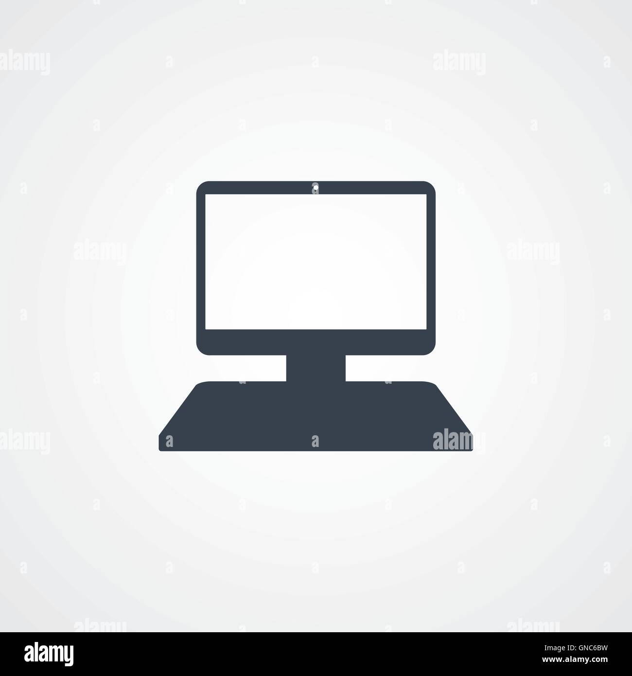 computer desktop icon Stock Vector Image & Art - Alamy
