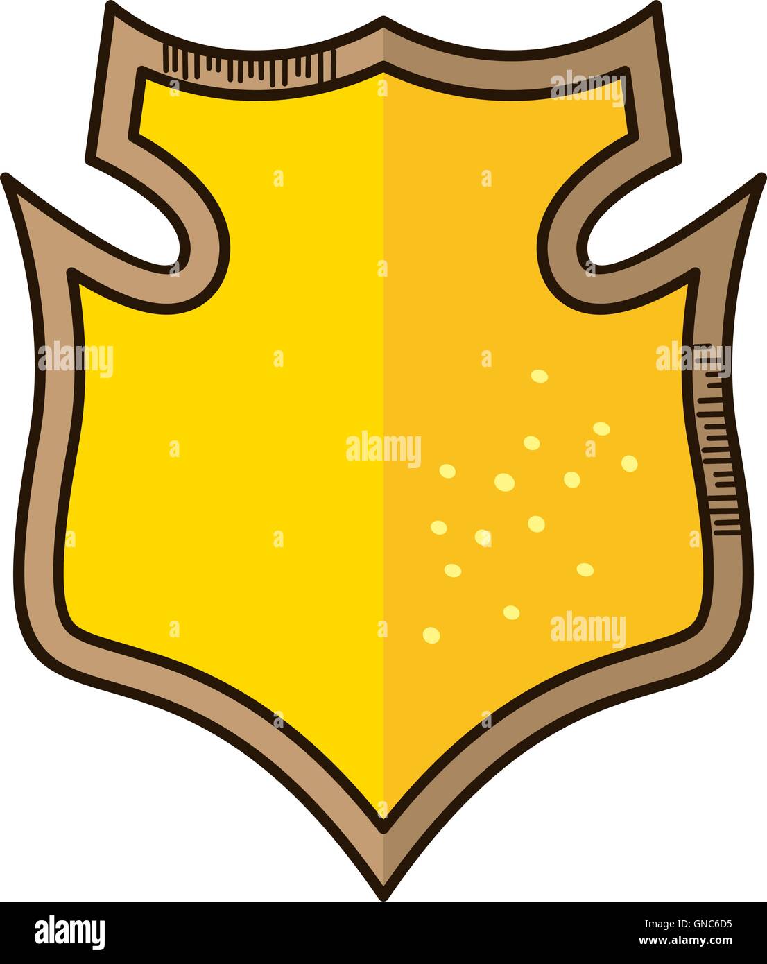 cartoon shield doodle theme Stock Vector Image & Art - Alamy