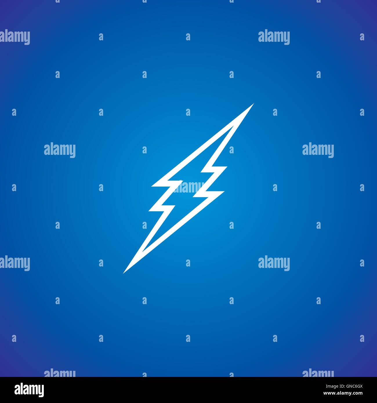 thunder storm sign Stock Vector Image & Art - Alamy