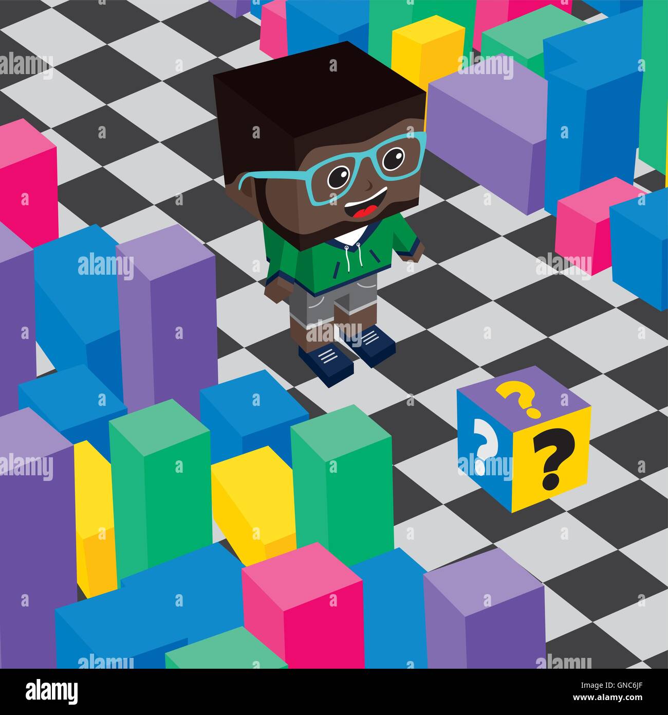 Midget person Stock Vector Images - Alamy