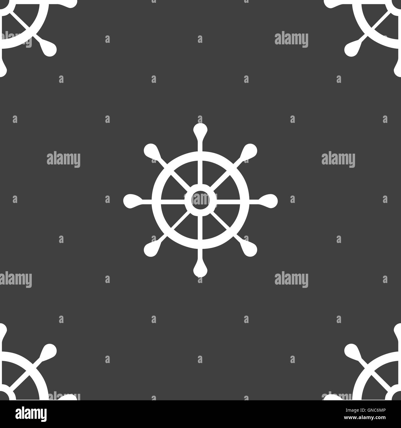 Ship helm vector background helm hi-res stock photography and images ...
