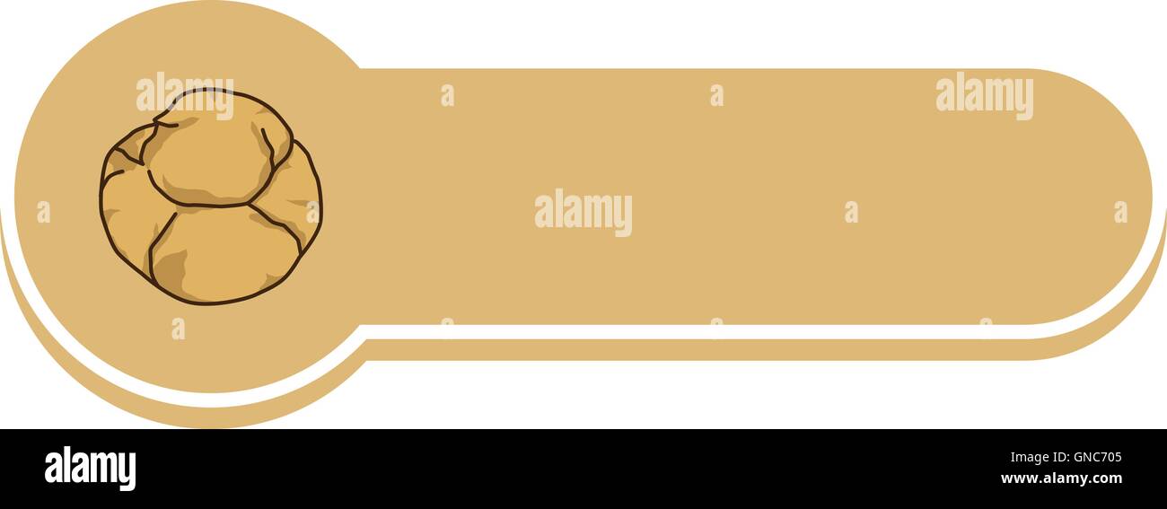 cream puff banner template Stock Vector Image & Art - Alamy