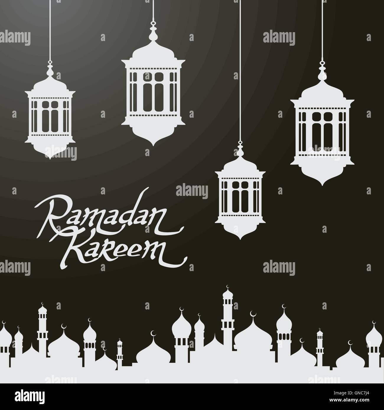 happy islam mubarak Stock Vector Image & Art - Alamy