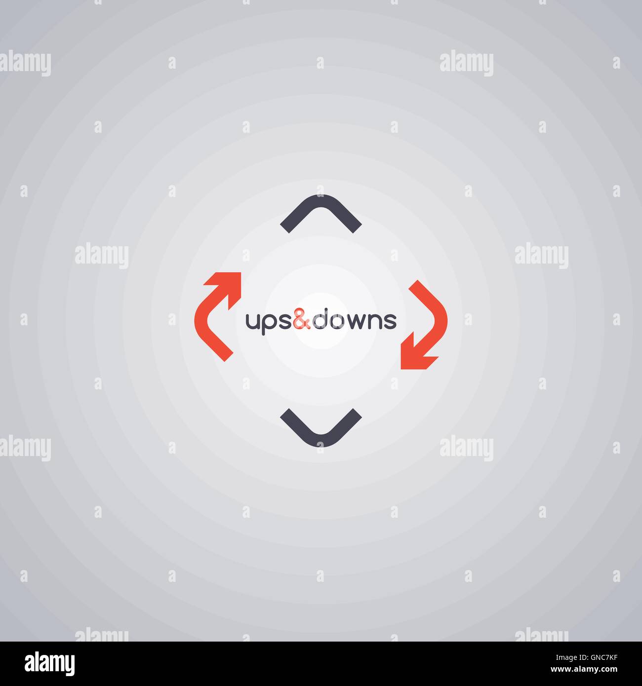 rotate arrow logo template Stock Vector Image & Art - Alamy