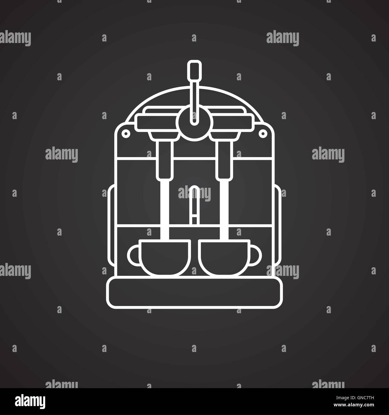 Burning machine Stock Vector Images - Alamy
