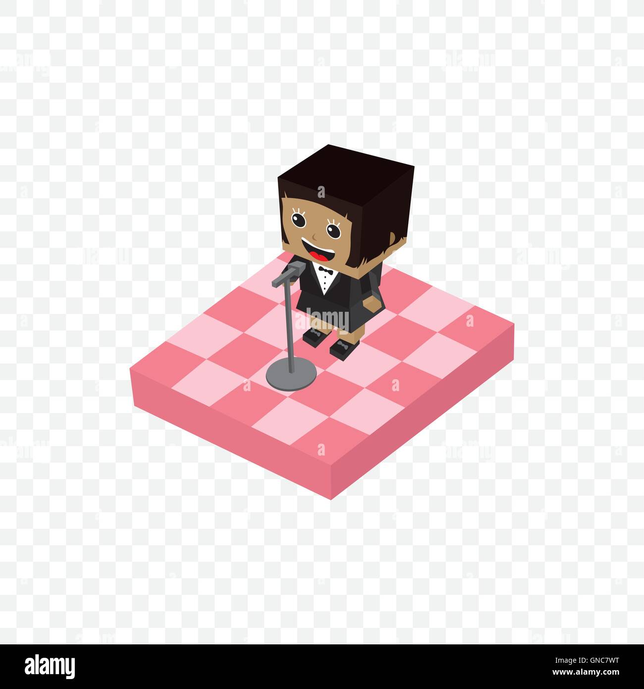 Asian comedian Stock Vector Images - Alamy