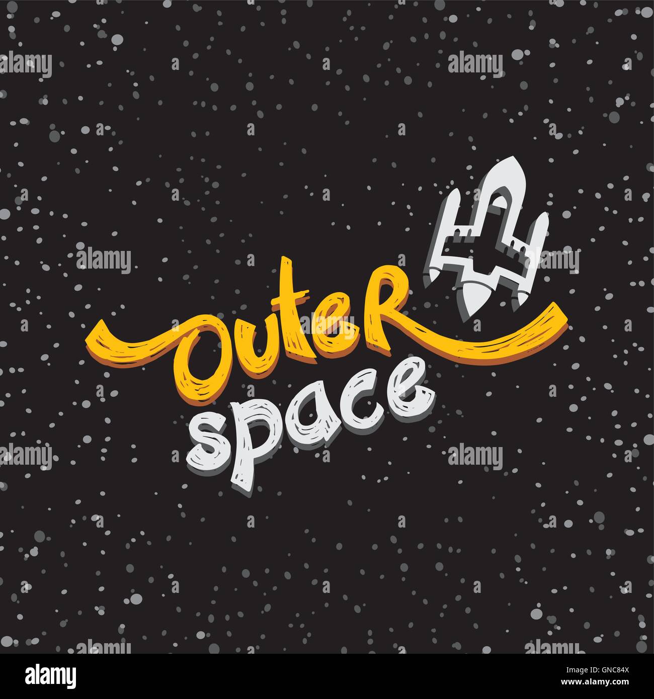 Outer space adventure Stock Vector Images - Alamy