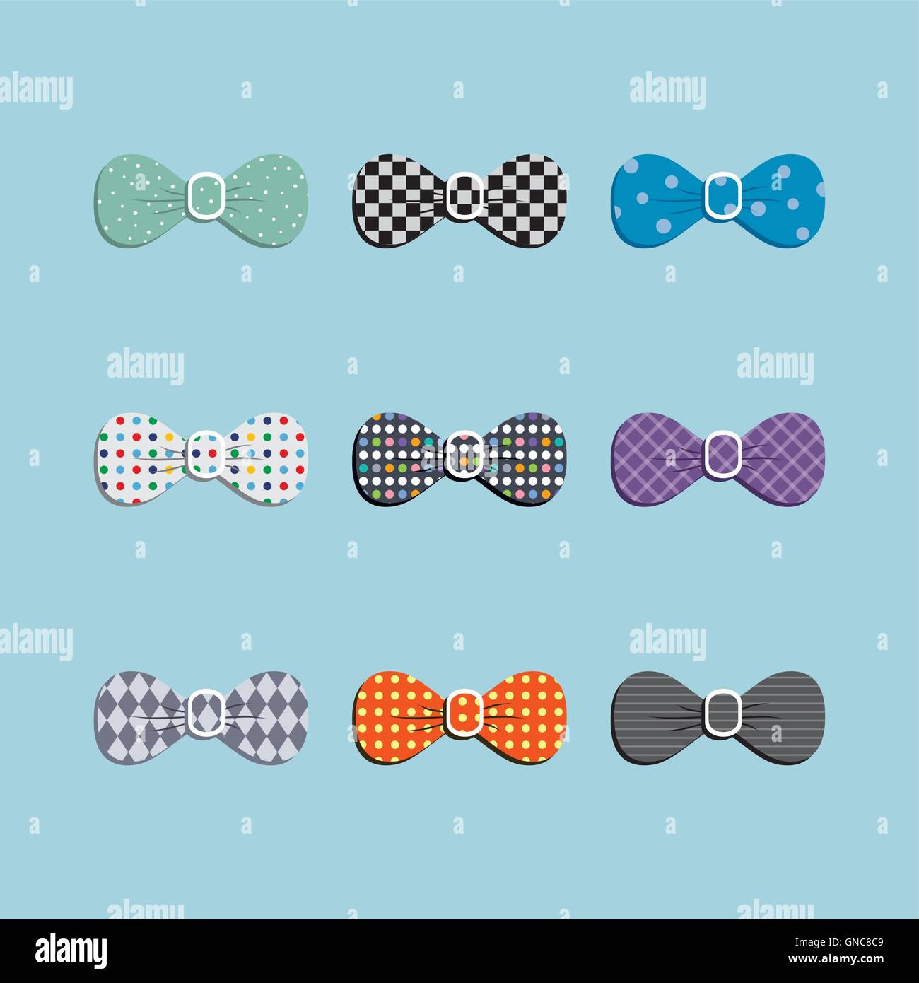Tie bow Stock Vector Images - Alamy