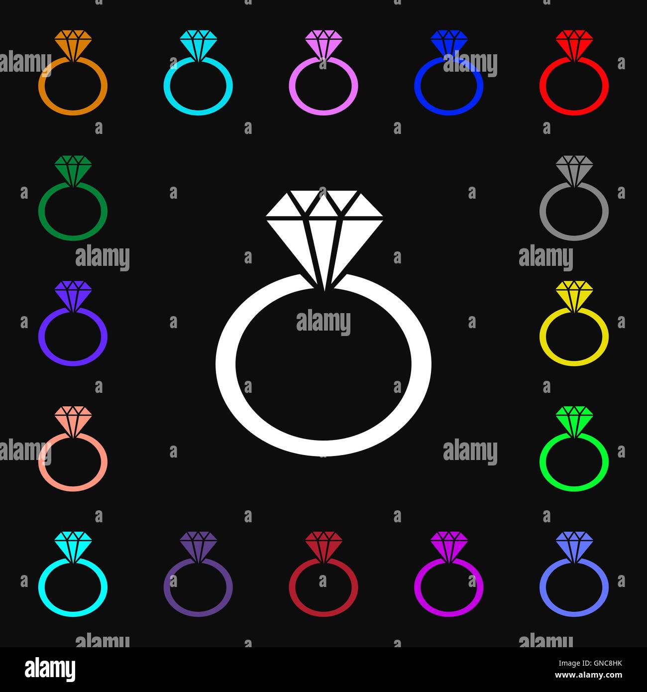 Lots of jewellery Stock Vector Images - Alamy
