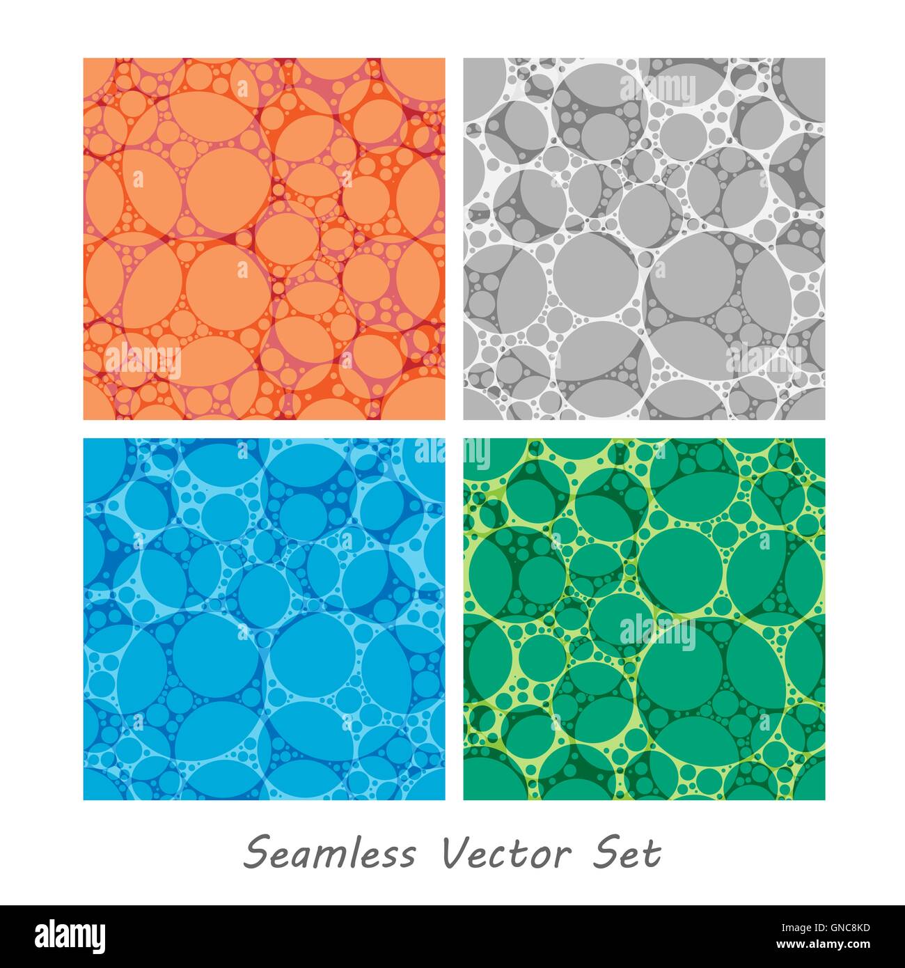 Seamless monochrome geometric patterns Cut Out Stock Images & Pictures ...
