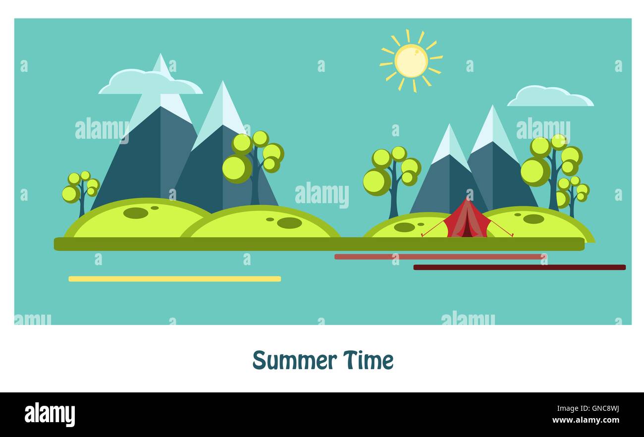 vector summer design Stock Vector Image & Art - Alamy