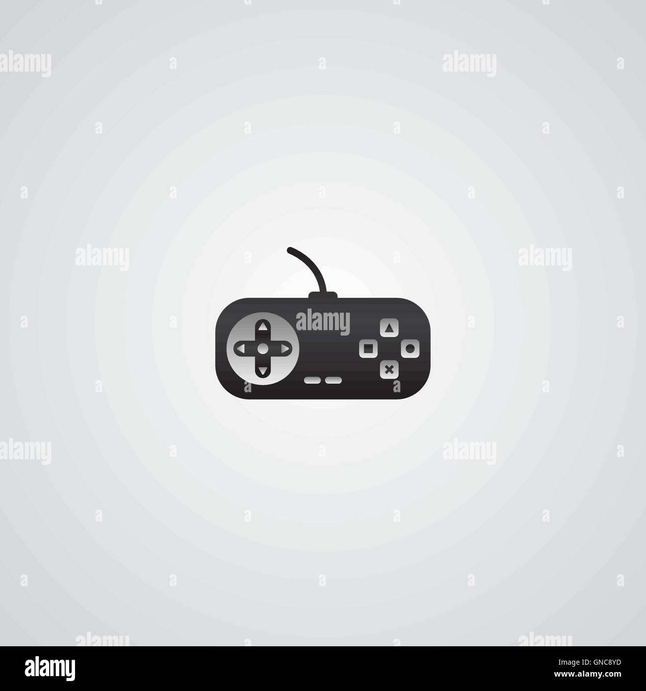 joystick theme logotype Stock Vector Image & Art - Alamy