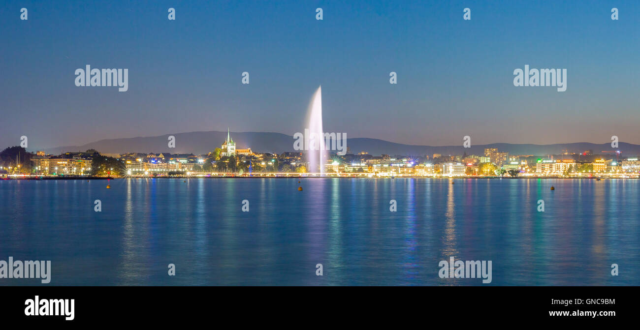 Geneva skyline hi-res stock photography and images - Alamy