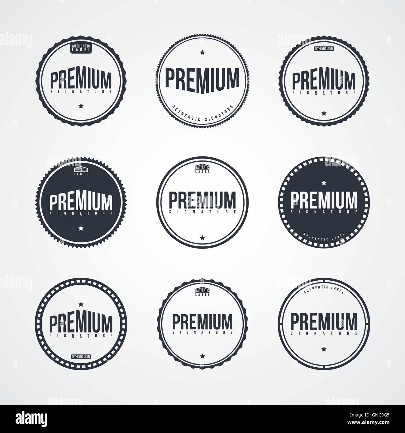 premium label theme Stock Vector Image & Art - Alamy