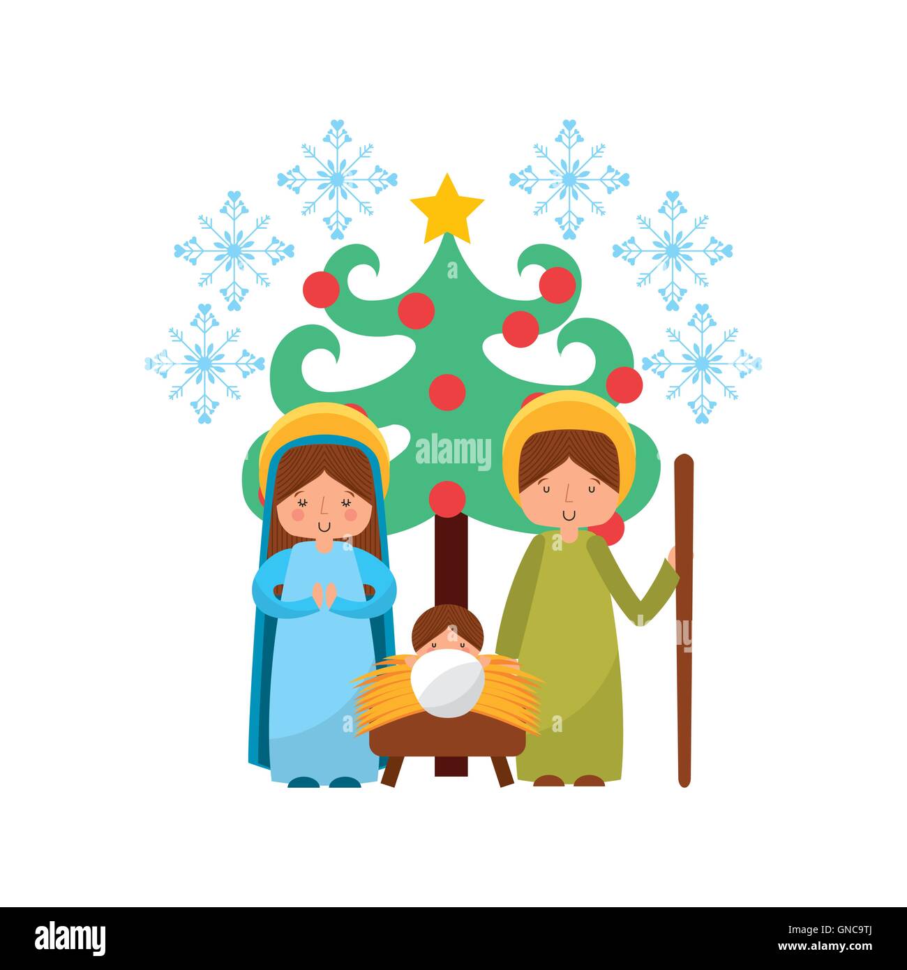 manger characters isolated icon Stock Vector Image & Art - Alamy