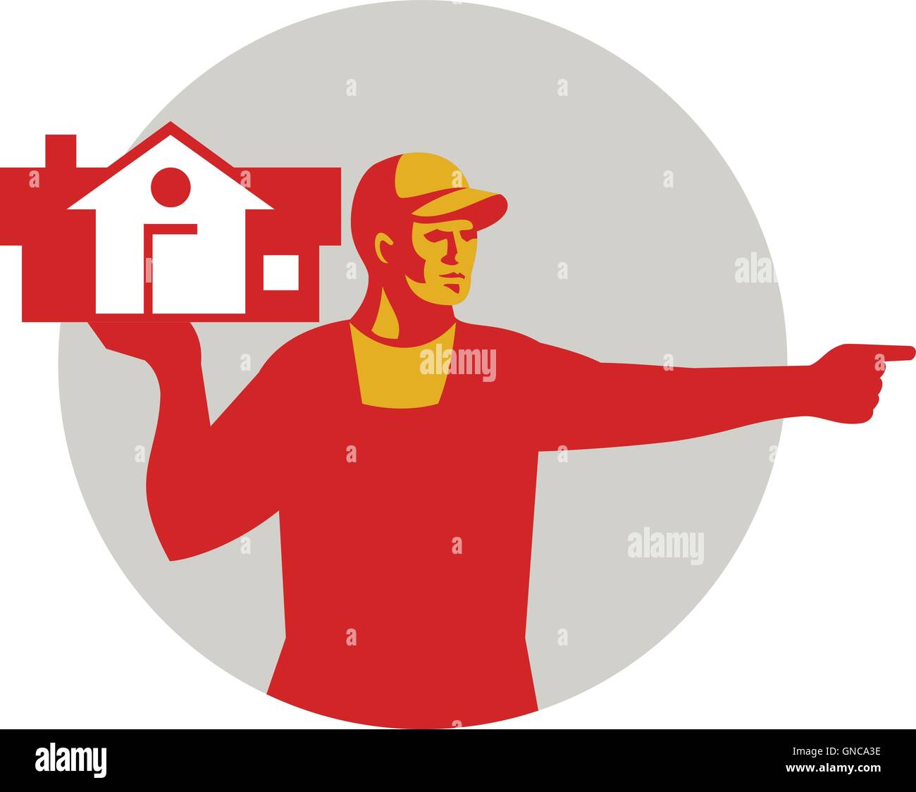 House front side view Stock Vector Images - Alamy