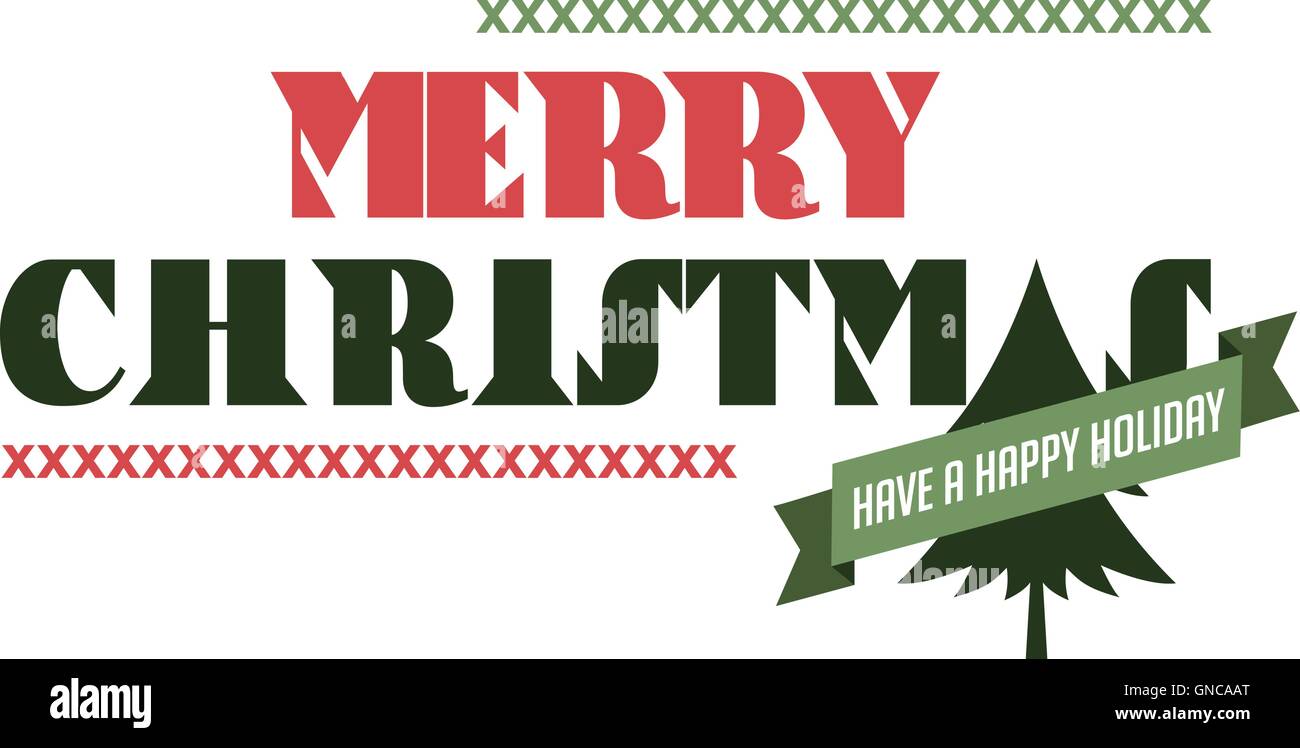 Merry christmas label Stock Vector Images - Alamy