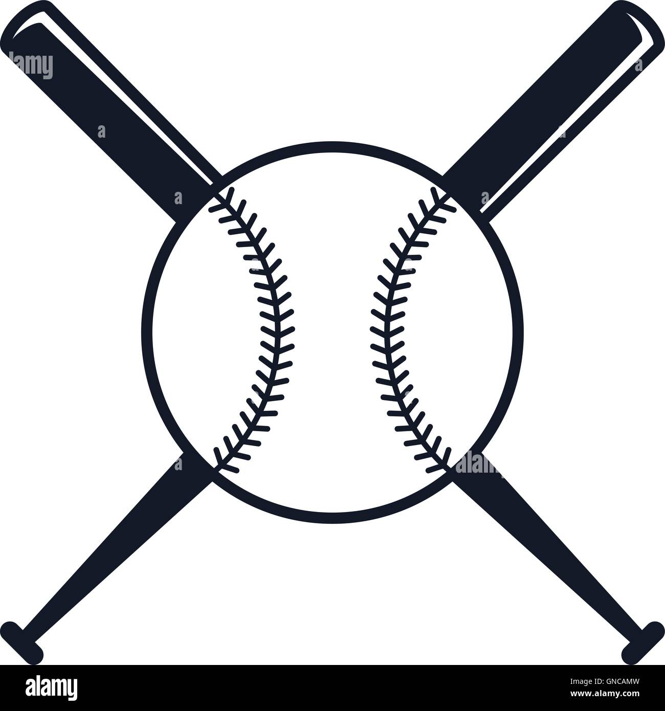 Vector logo baseball tournament Stock Vector Images - Alamy