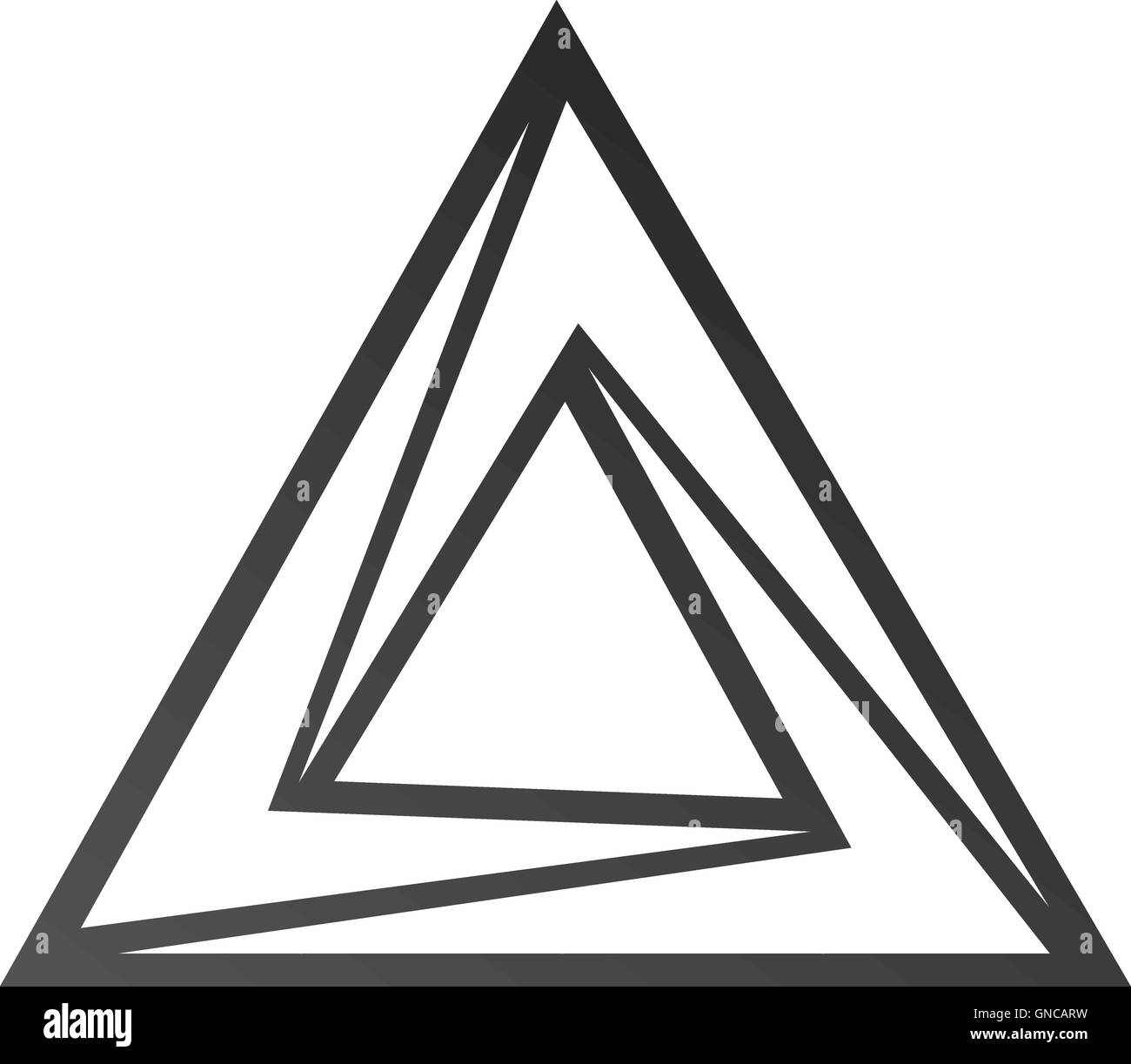 triangle art logotype theme Stock Vector Image & Art - Alamy