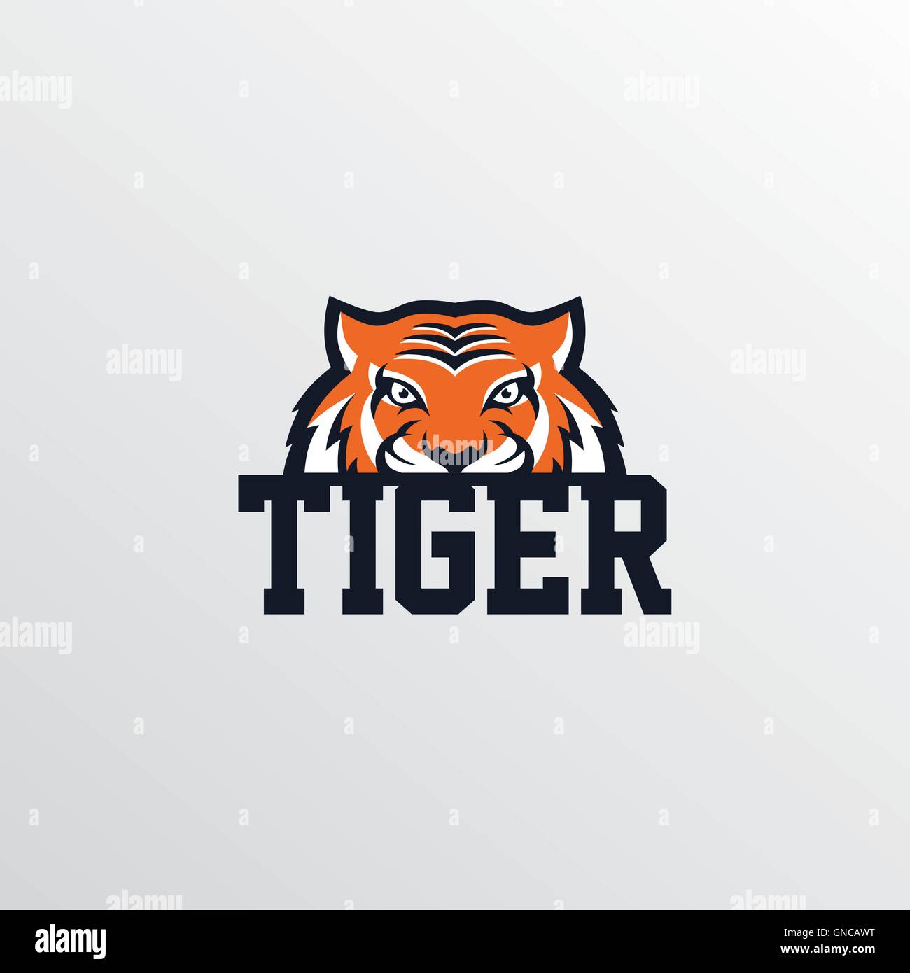 Tiger logo vector hi-res stock photography and images - Alamy