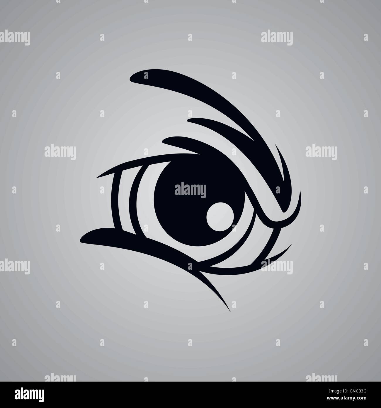 Hazel eye Stock Vector Images - Alamy