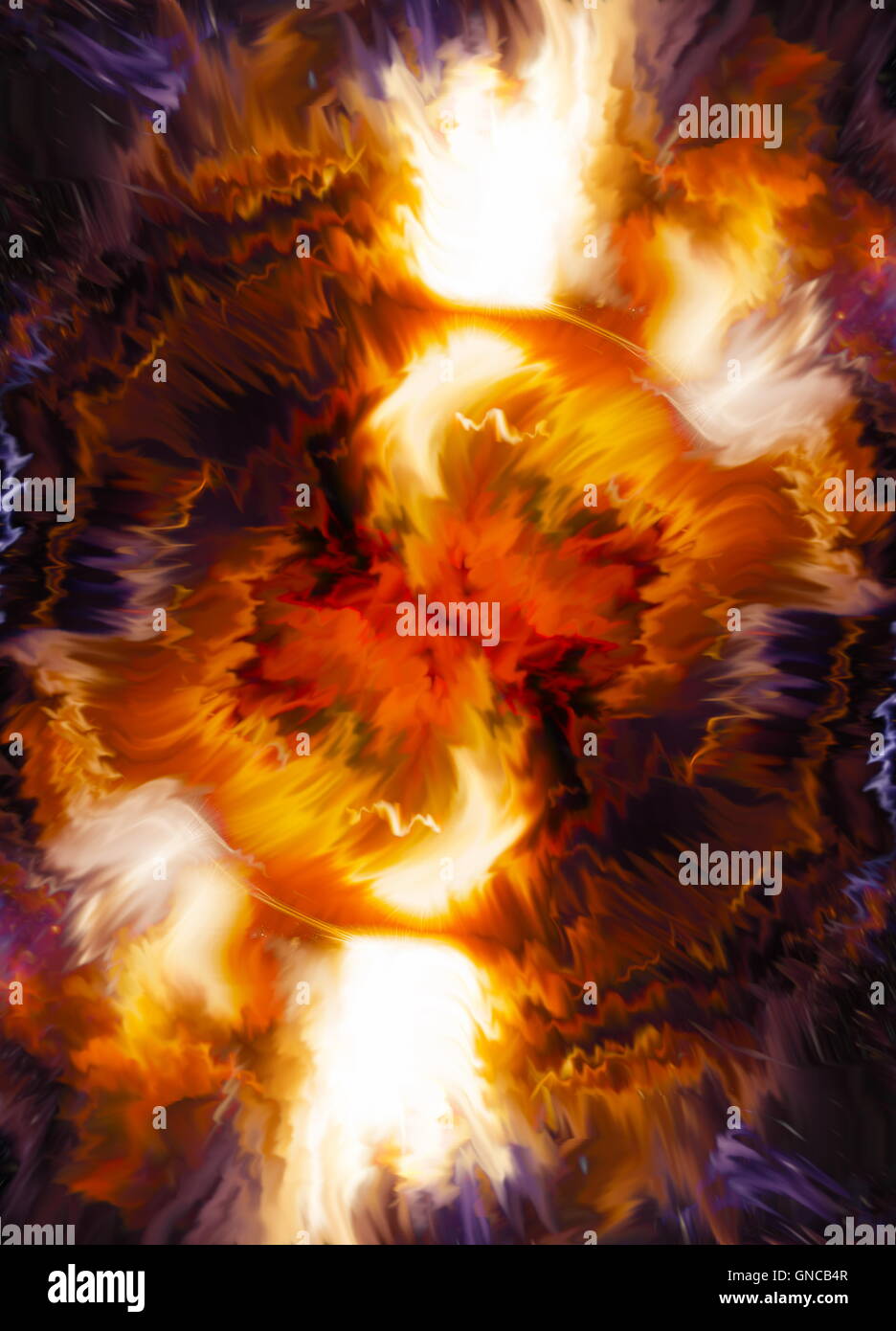 Color abstract background. Lava structure. Computer collage. Earth ...