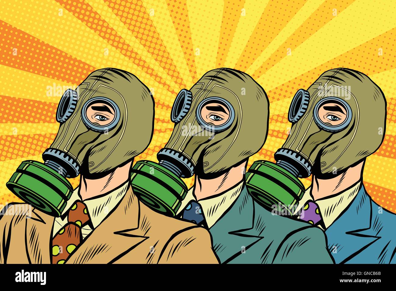 Portrait in pop art Stock Vector Images - Alamy