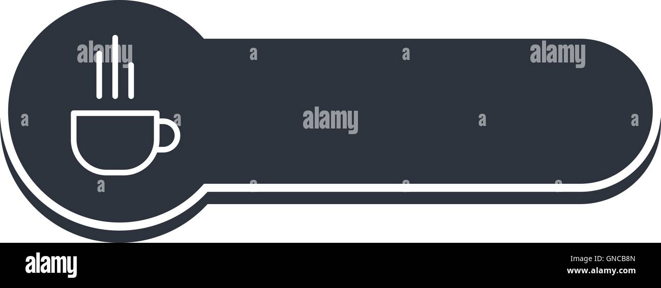 coffee cup banner template Stock Vector Image & Art - Alamy