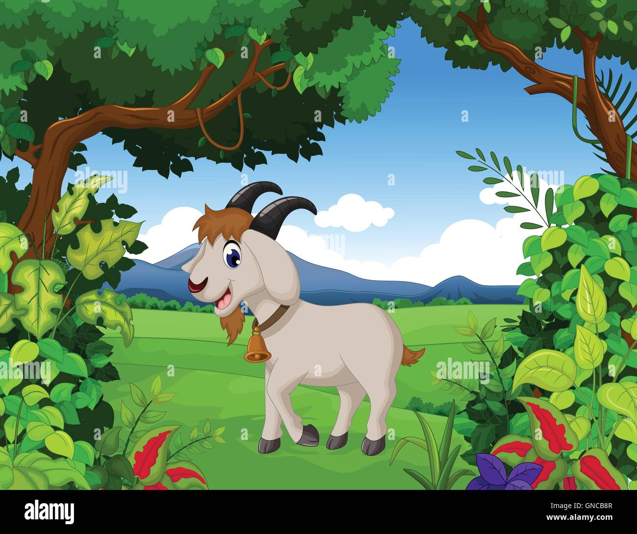 Funny Goat Cartoon Pic at Patricia Henderson blog