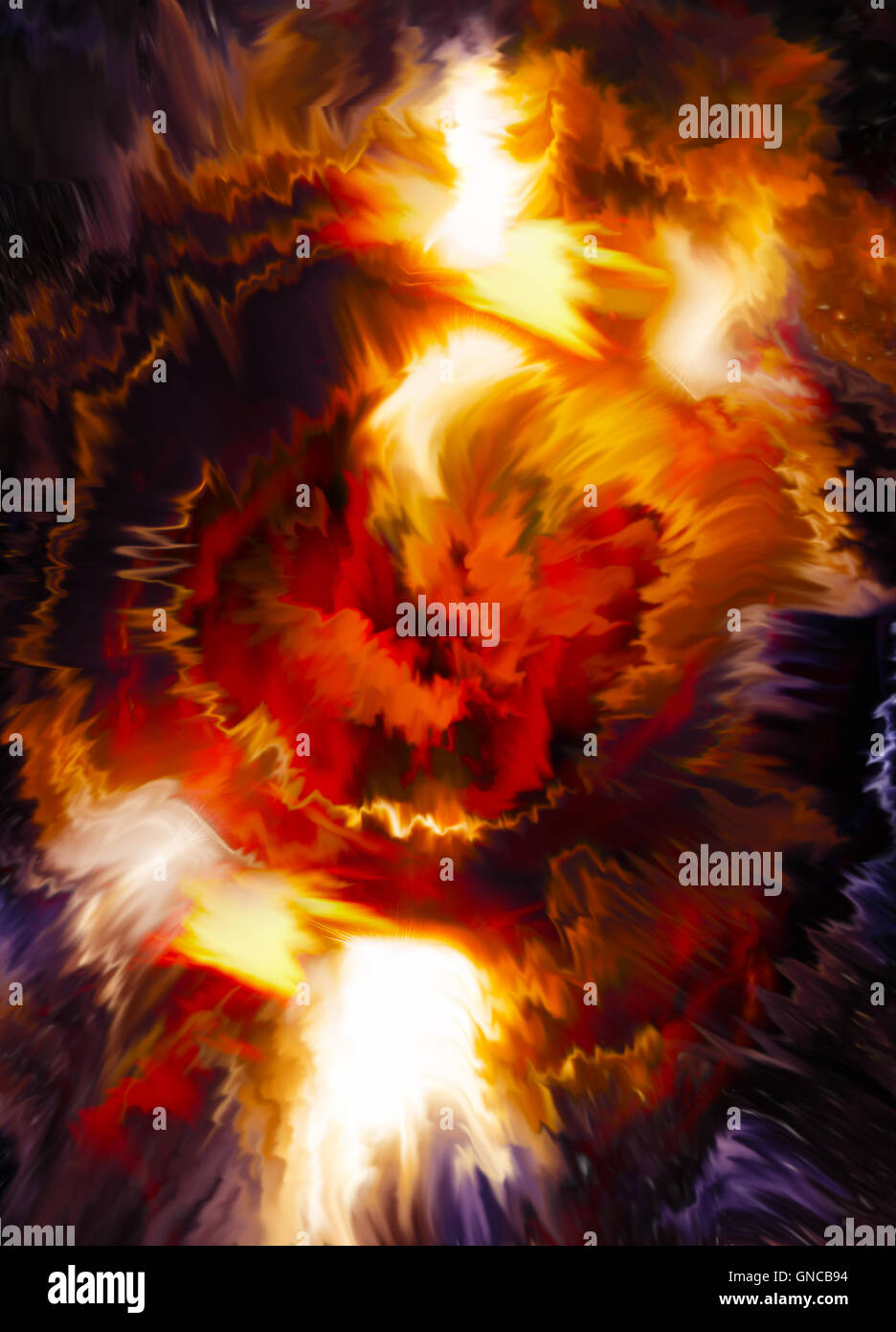 Color abstract background. Lava structure. Computer collage. Earth ...