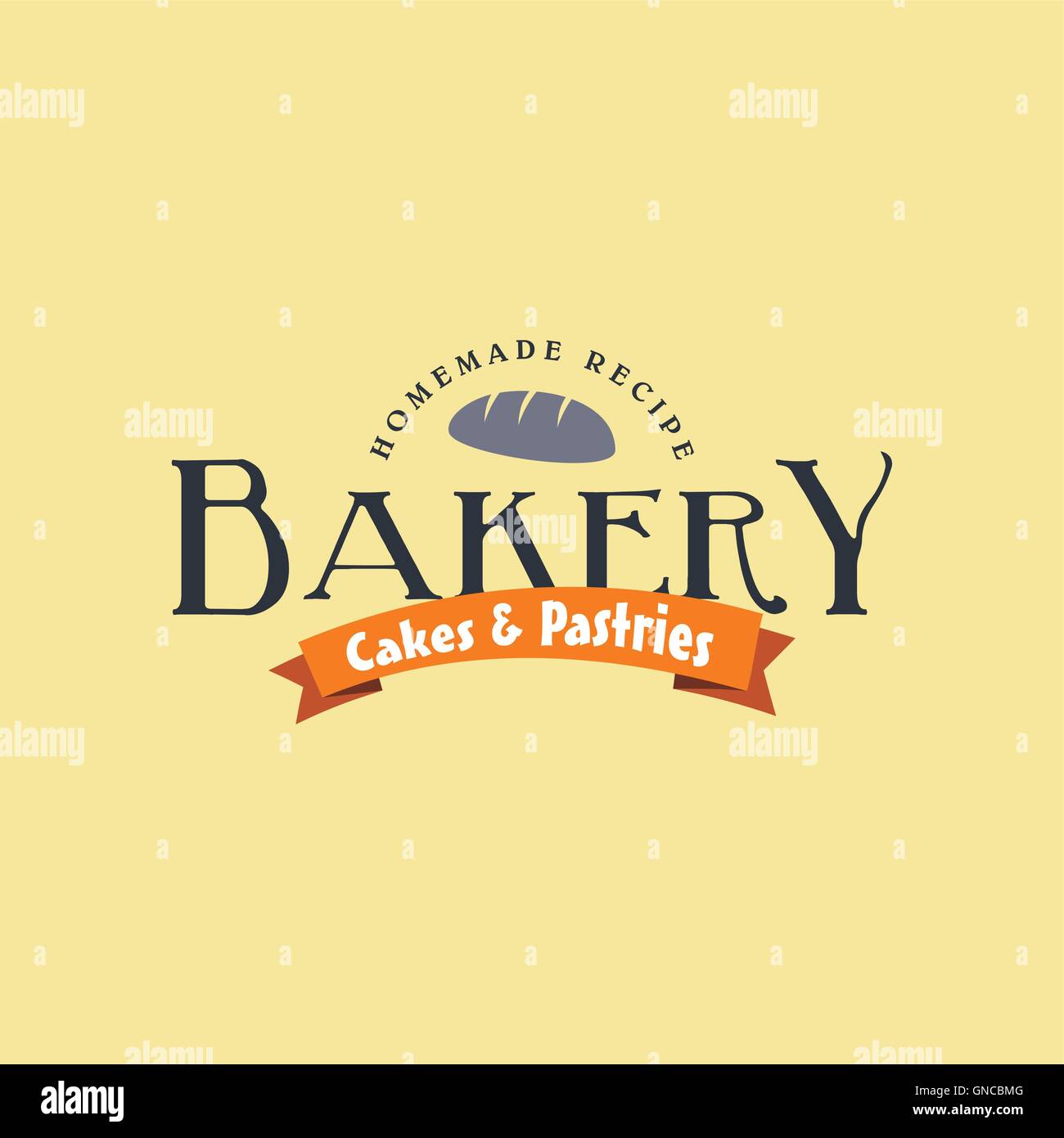 Label pastry Stock Vector Images - Alamy