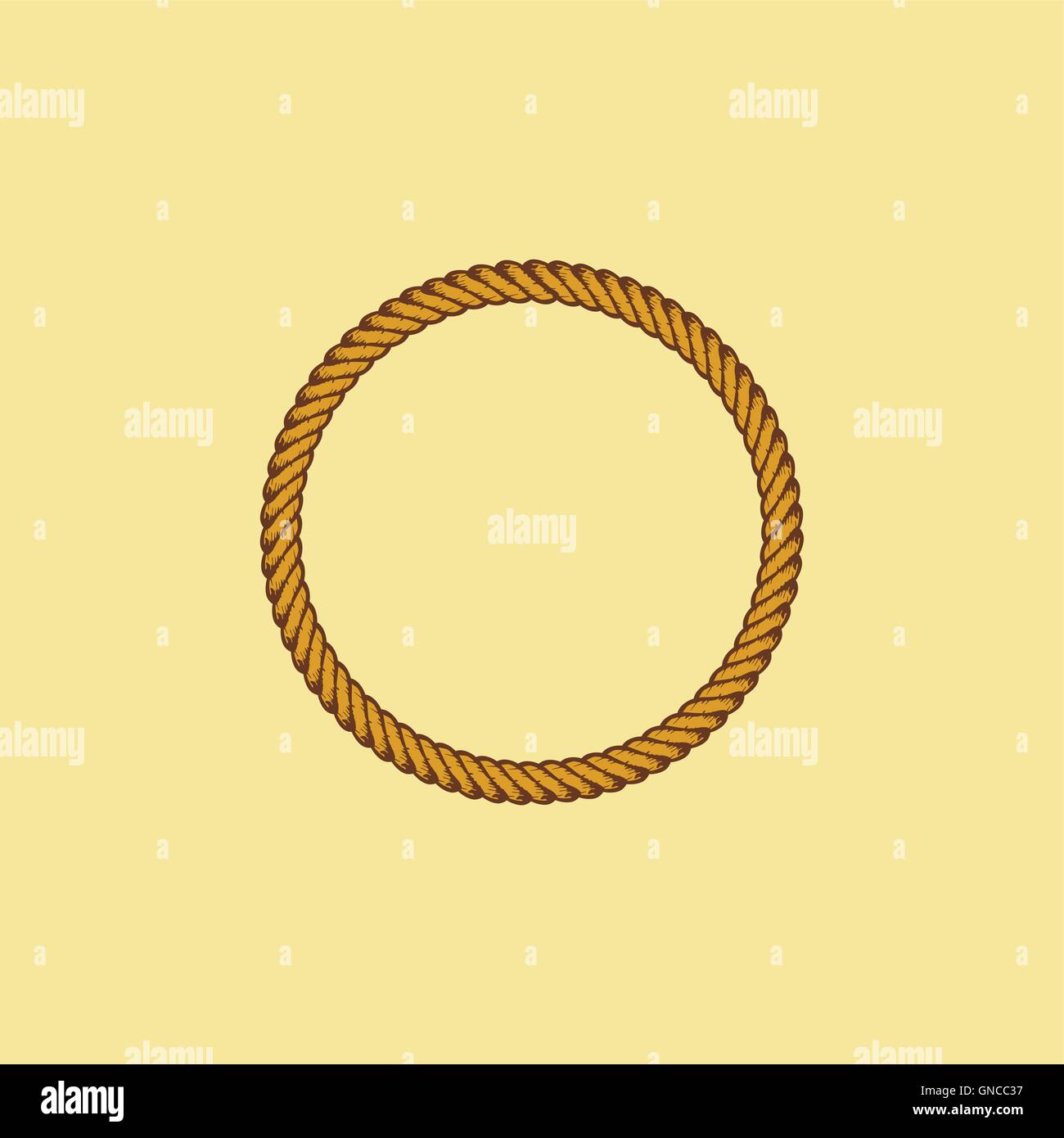 brown rope theme Stock Vector Image & Art - Alamy