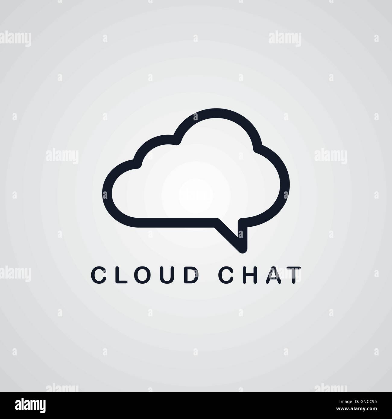 chat cloud theme Stock Vector Image & Art - Alamy