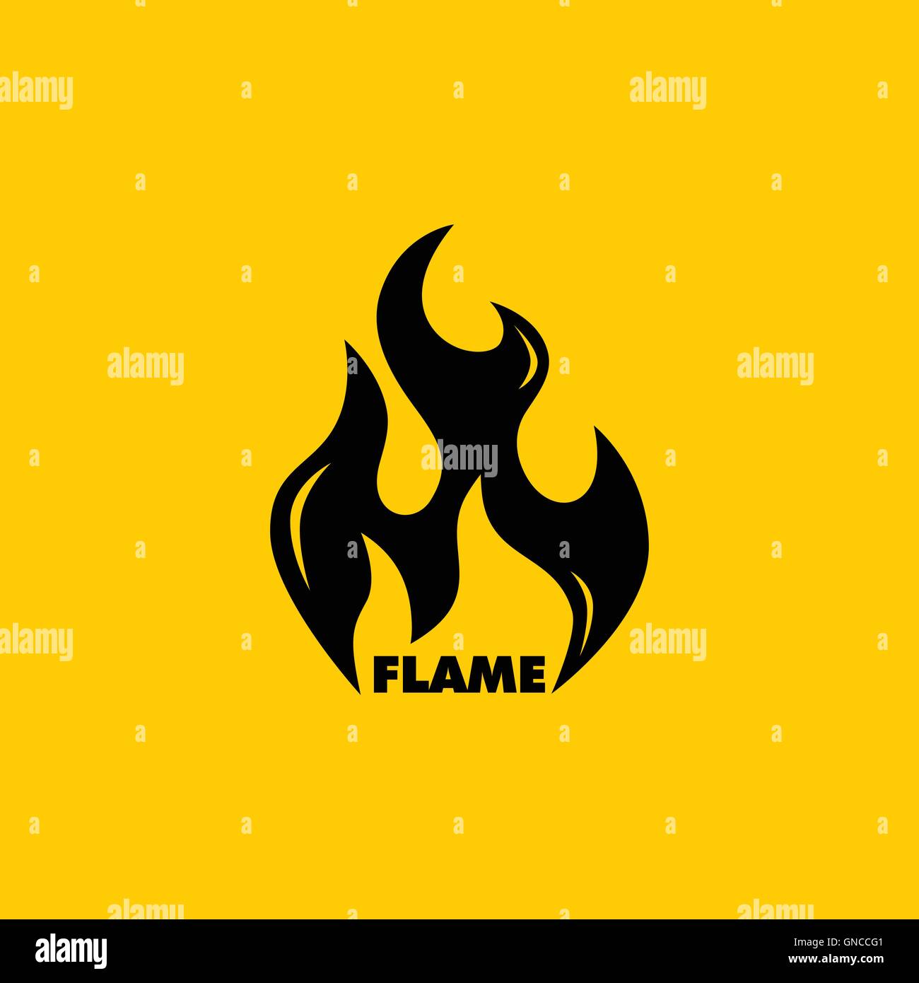fire burn theme Stock Vector Image & Art - Alamy