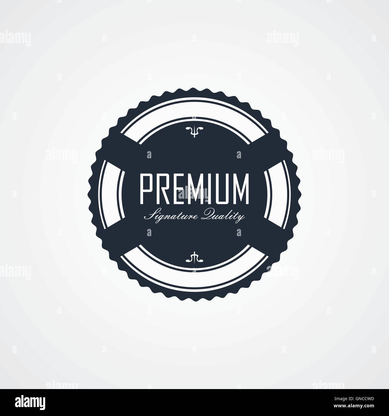 premium signature label theme Stock Vector Image & Art - Alamy