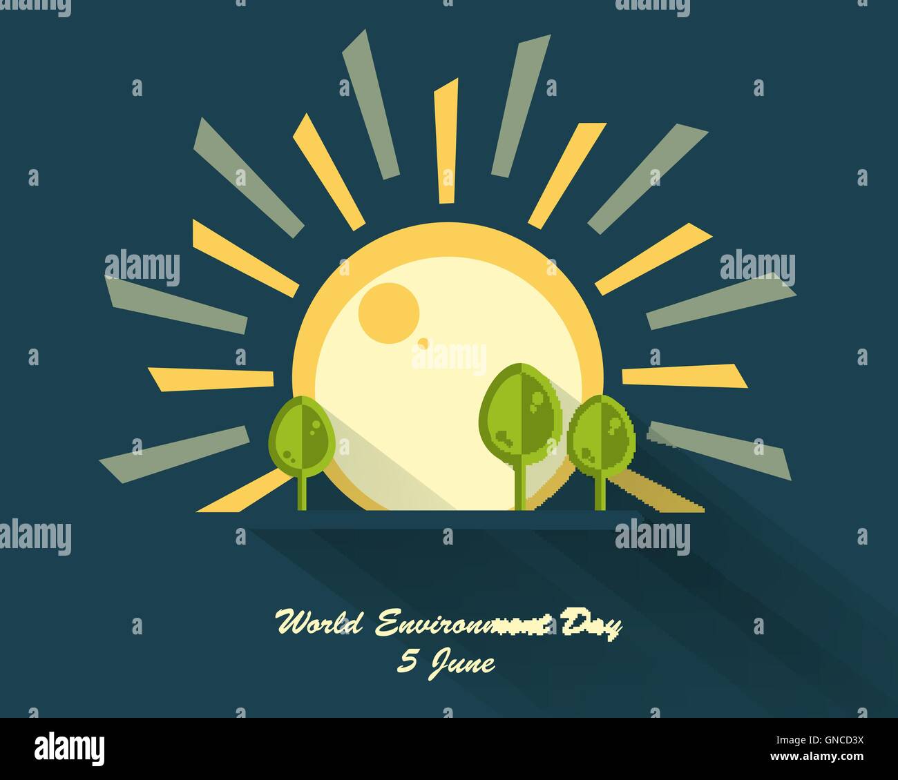World environment day vector hi-res stock photography and images - Alamy