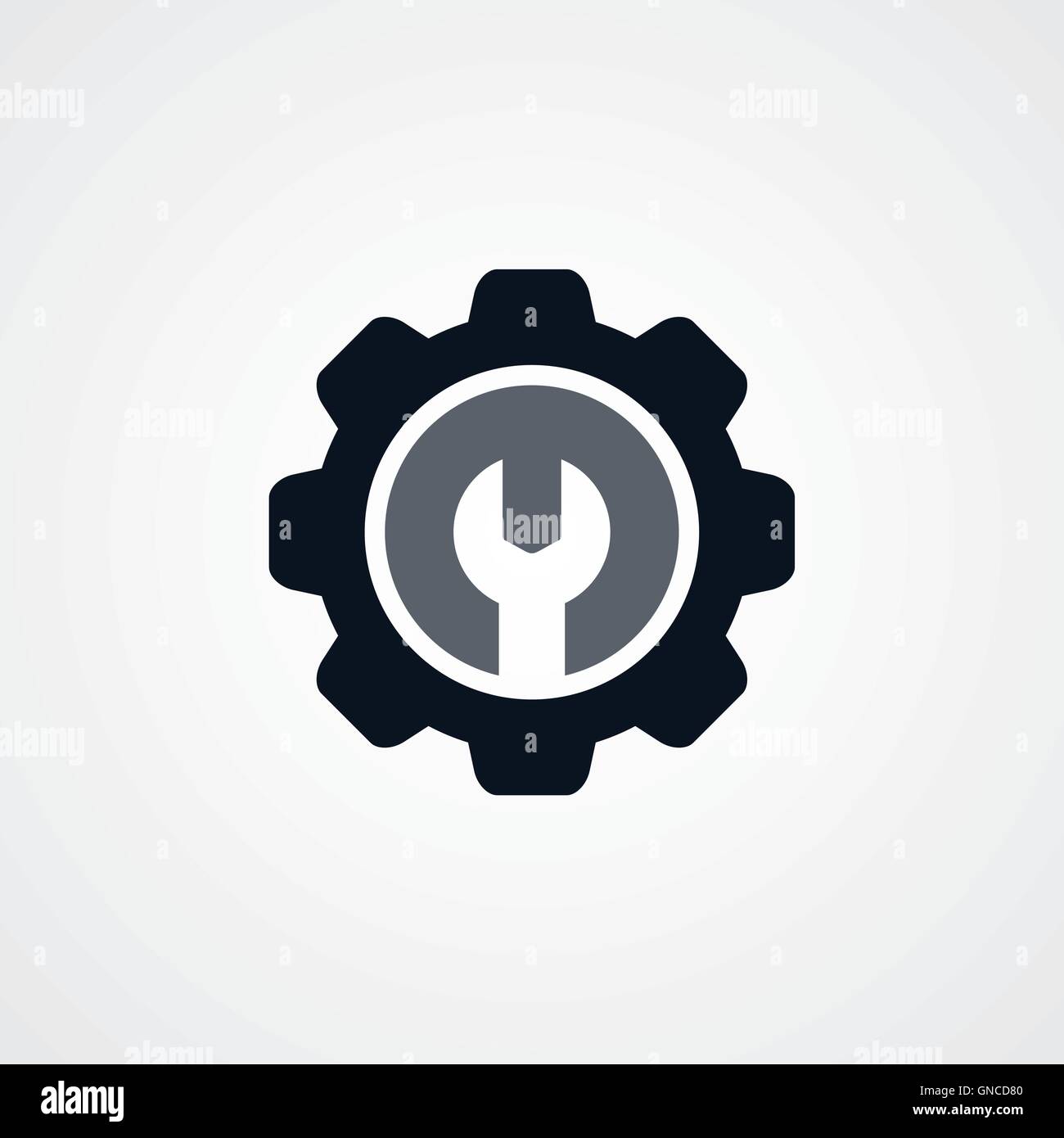 Cog Settings Icon Symbol Stock Vector Image & Art - Alamy