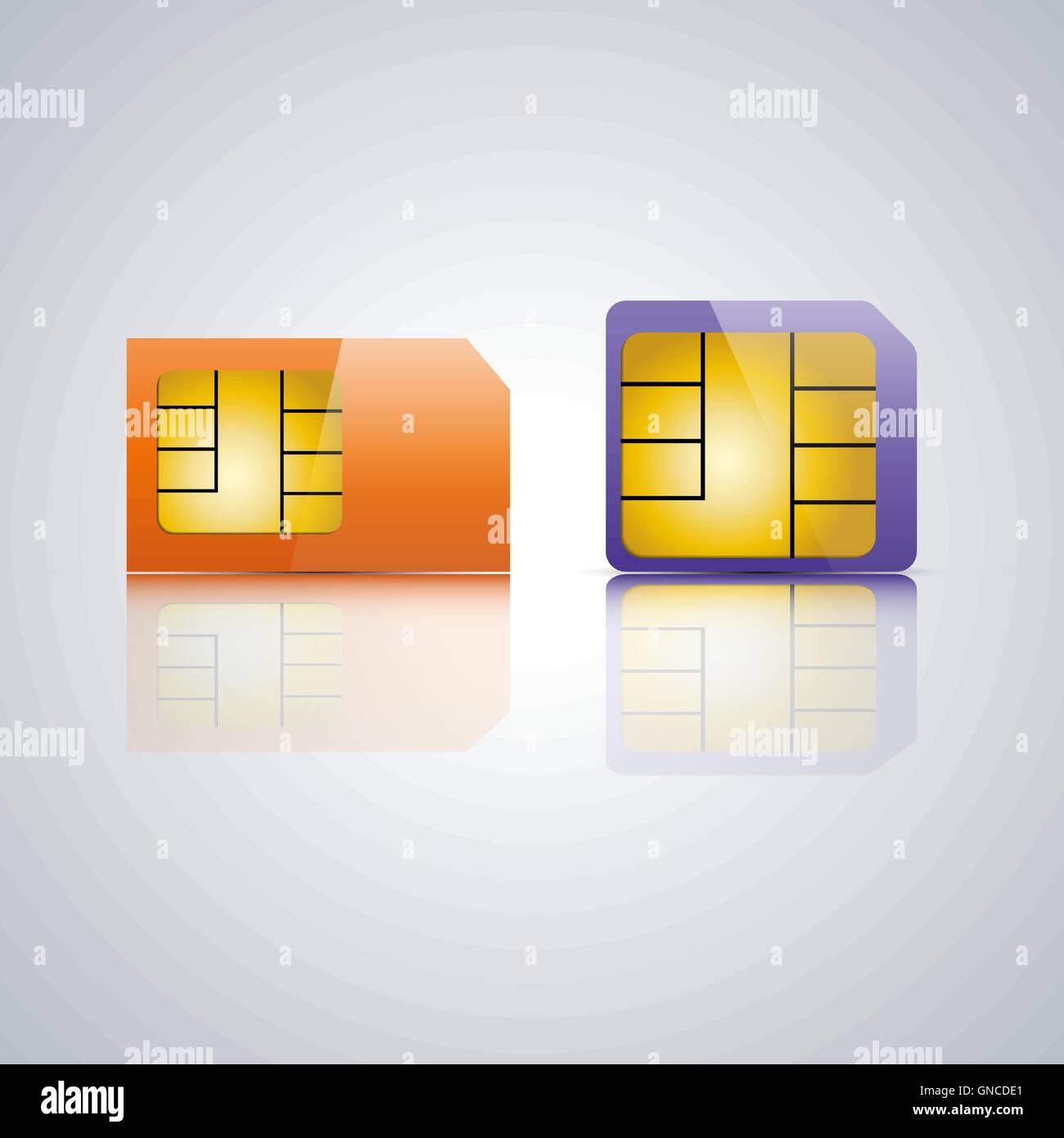 Set SIM card, vector illustration Stock Vector Image & Art - Alamy
