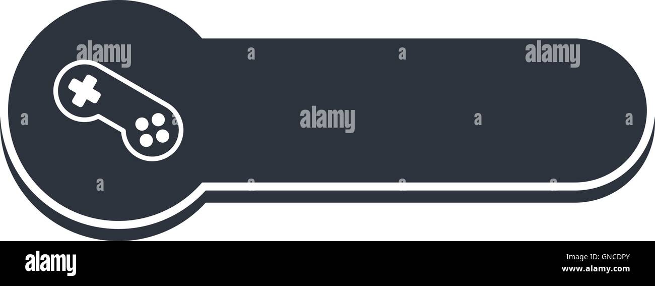 joystick video game console banner template Stock Vector Image & Art ...