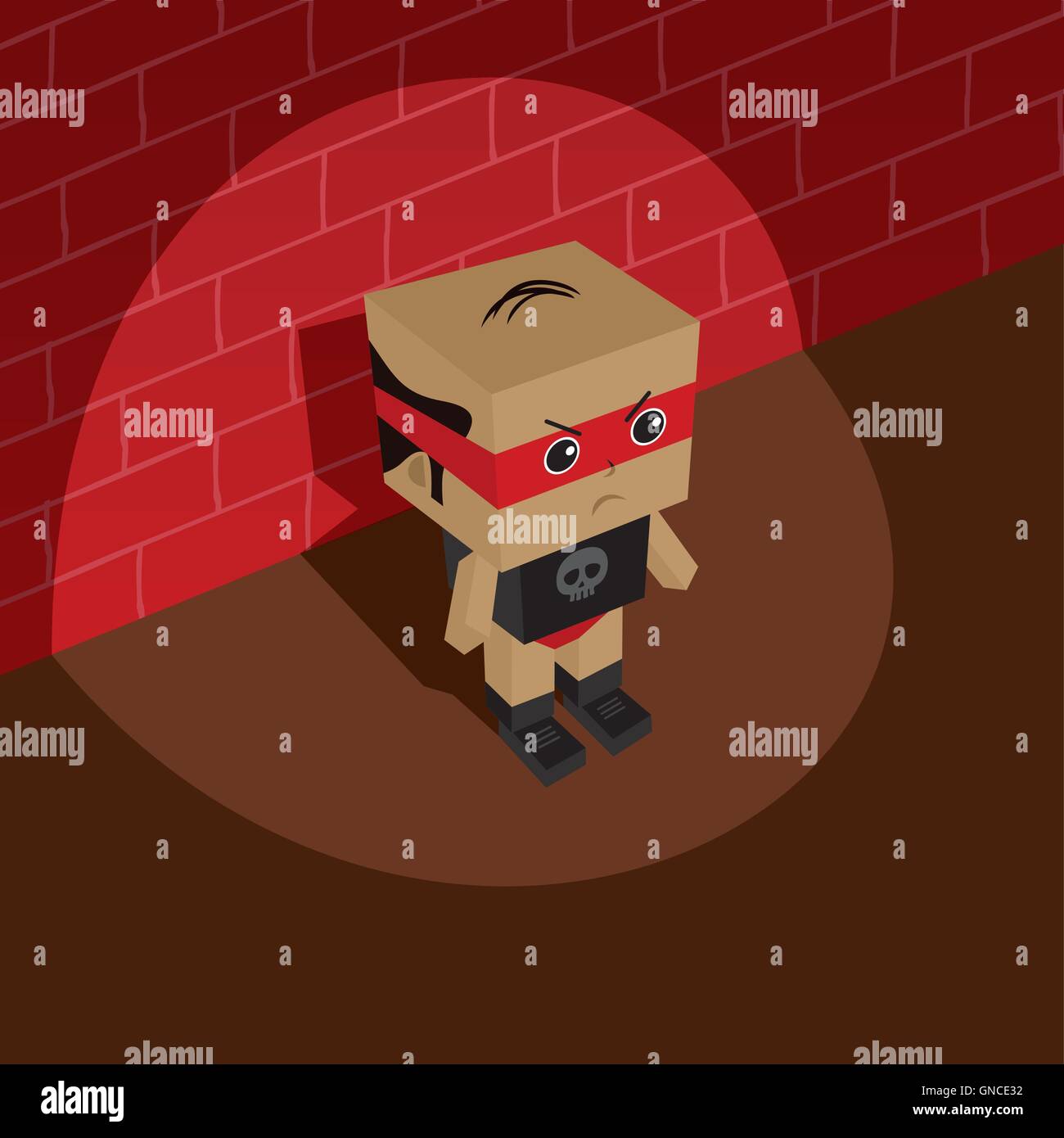 Villain vector Stock Vector Images - Alamy