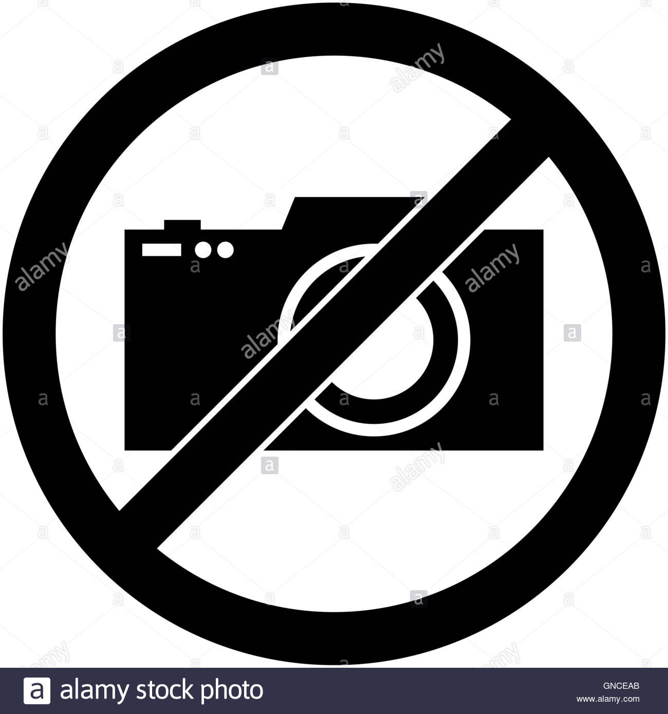 Camera Prohibited Symbol Stock Photos & Camera Prohibited Symbol Stock ...