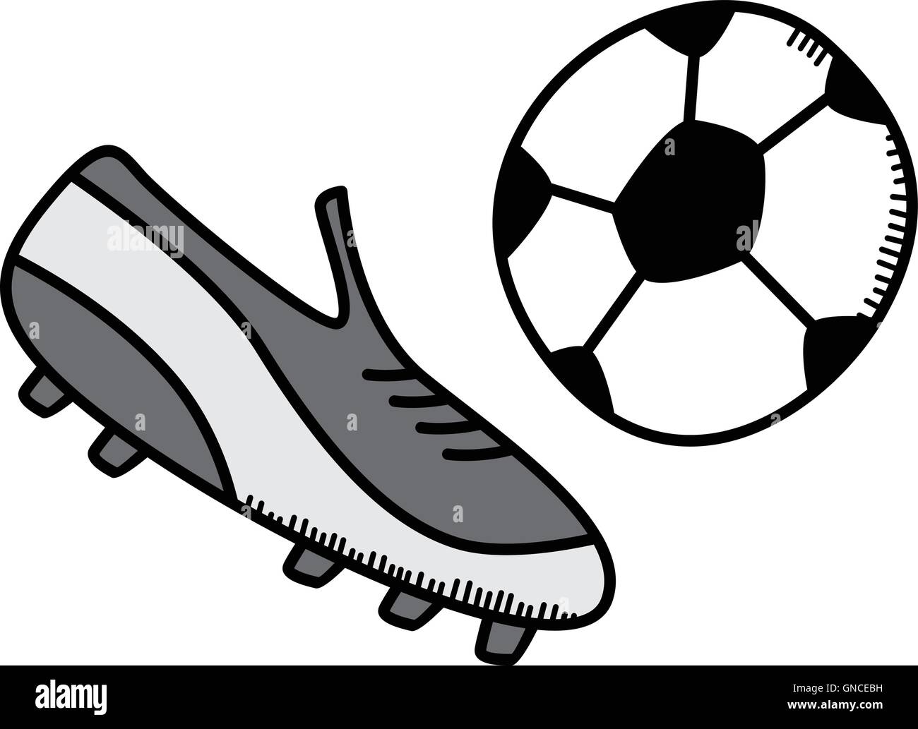 Cartoon football mark Stock Vector Images - Alamy