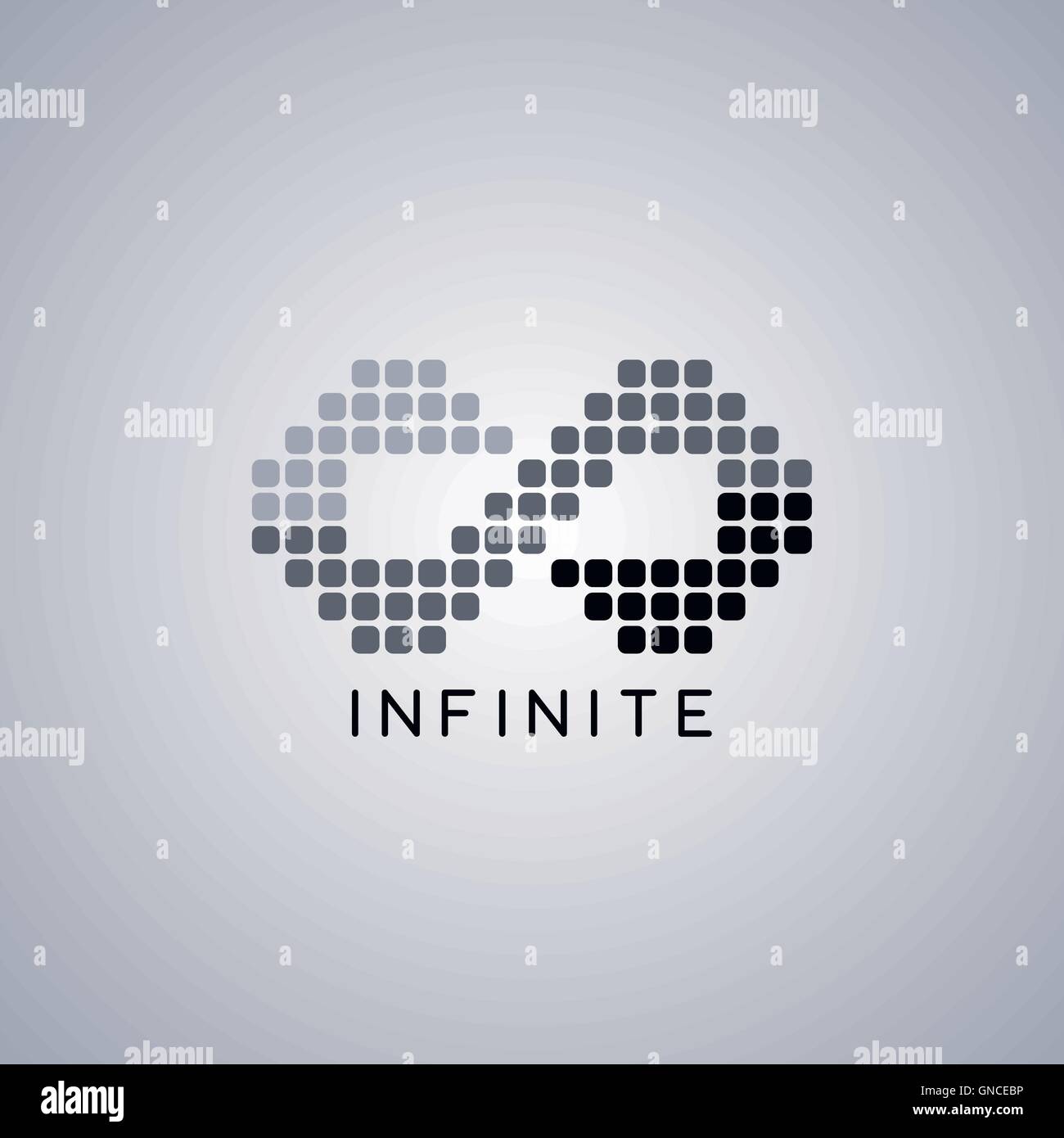 pixel logo template theme Stock Vector Image & Art - Alamy